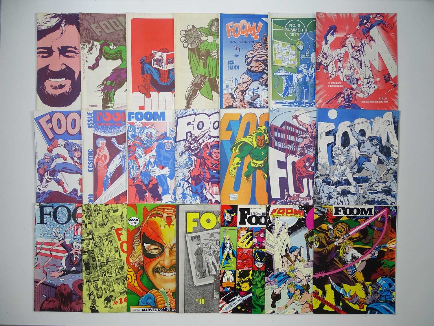 Lot 222 - FOOM #1, 2, 3, 4, 5, 6, 7, 8, 9, 10, 11, 12,