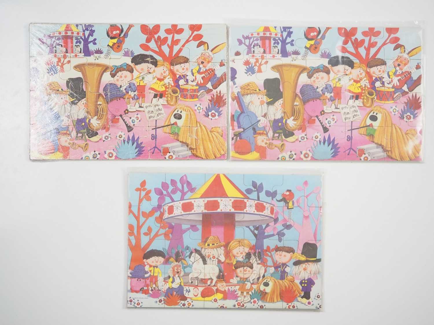 Lot 154 - A group of three vintage MAGIC ROUNDABOUT
