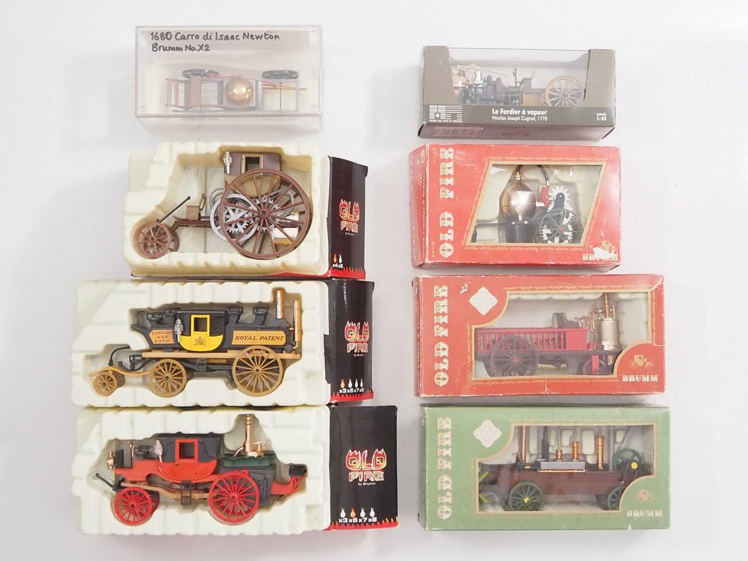 Lot 299 - A group of 1:43 scale models from the BRUMM