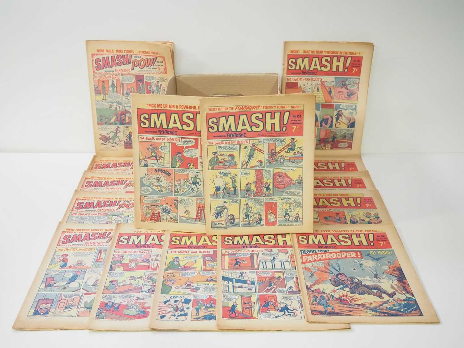 Lot 95 - SMASH! AND POW!/SMASH! #144-151, 153-159, 161-