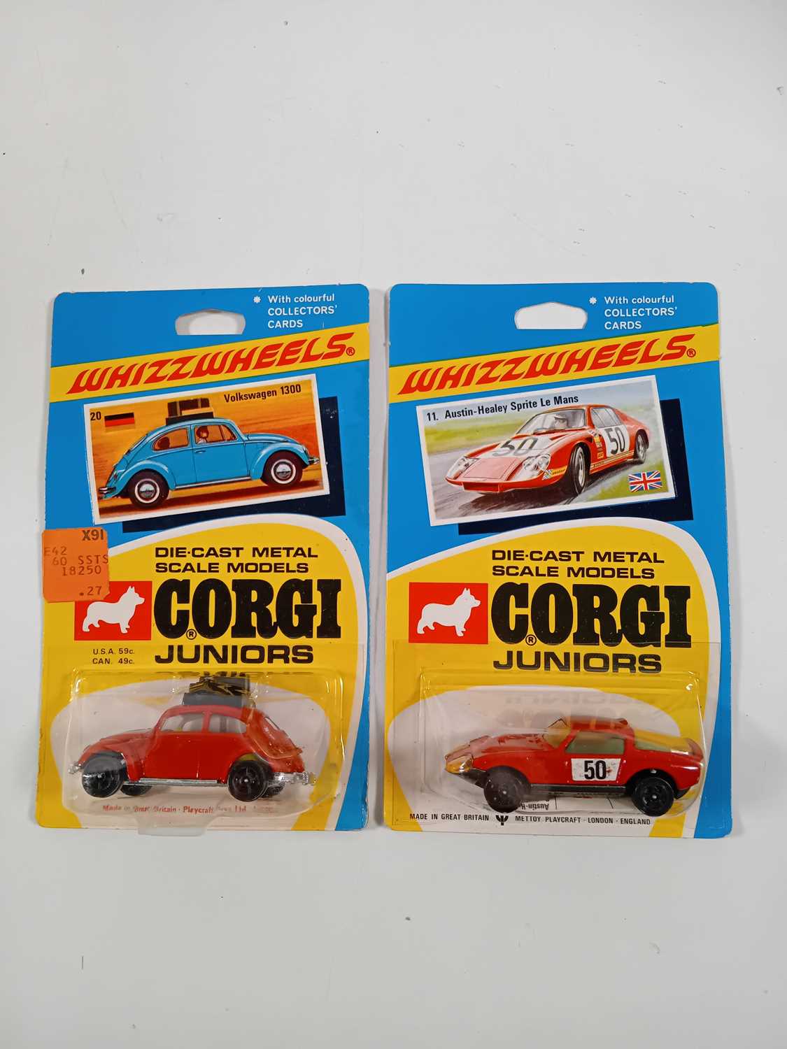 Lot 78 - A pair of CORGI Juniors early 1970's on