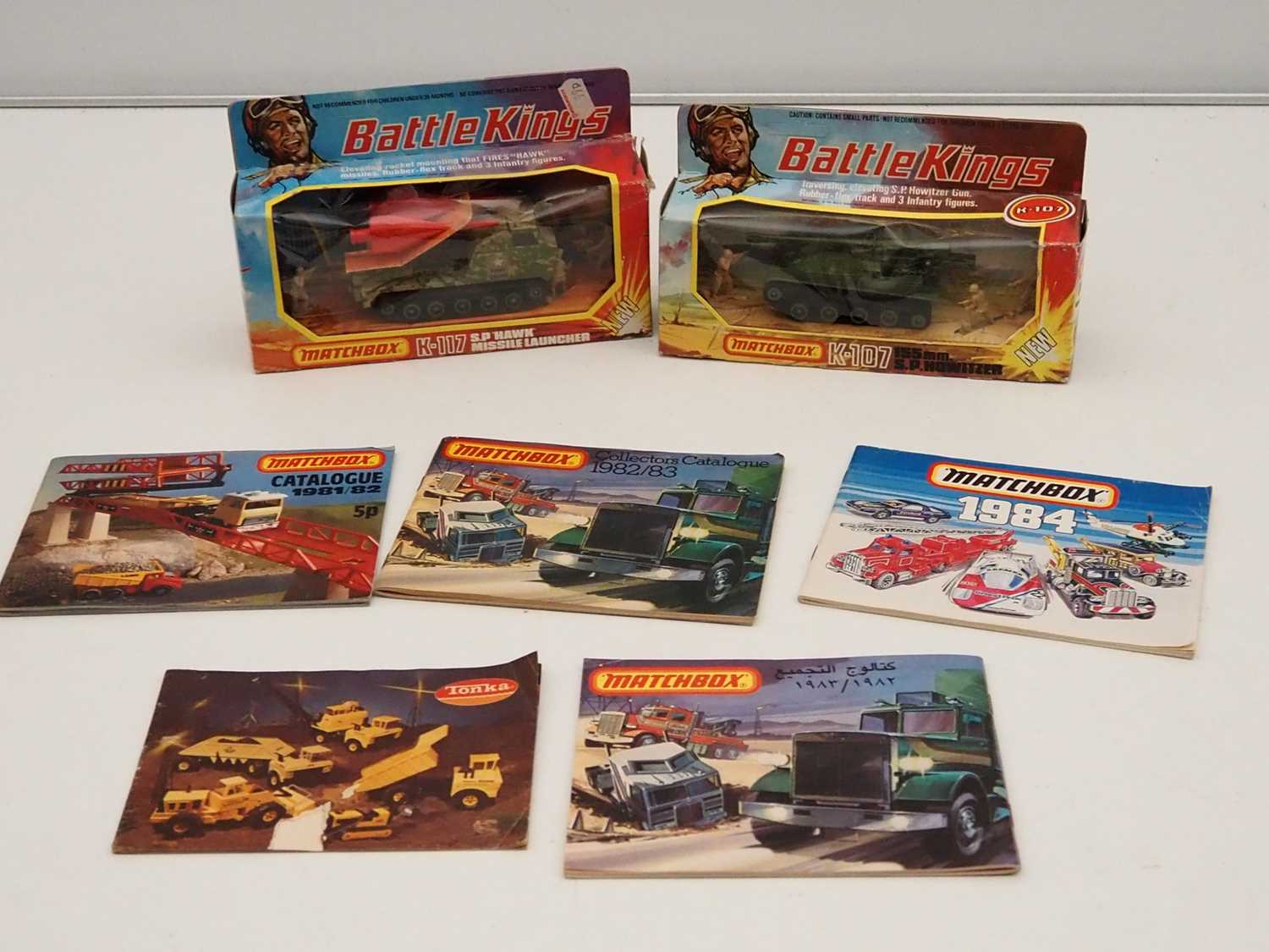 Lot 376 - A pair of MATCHBOX diecast Battle Kings in