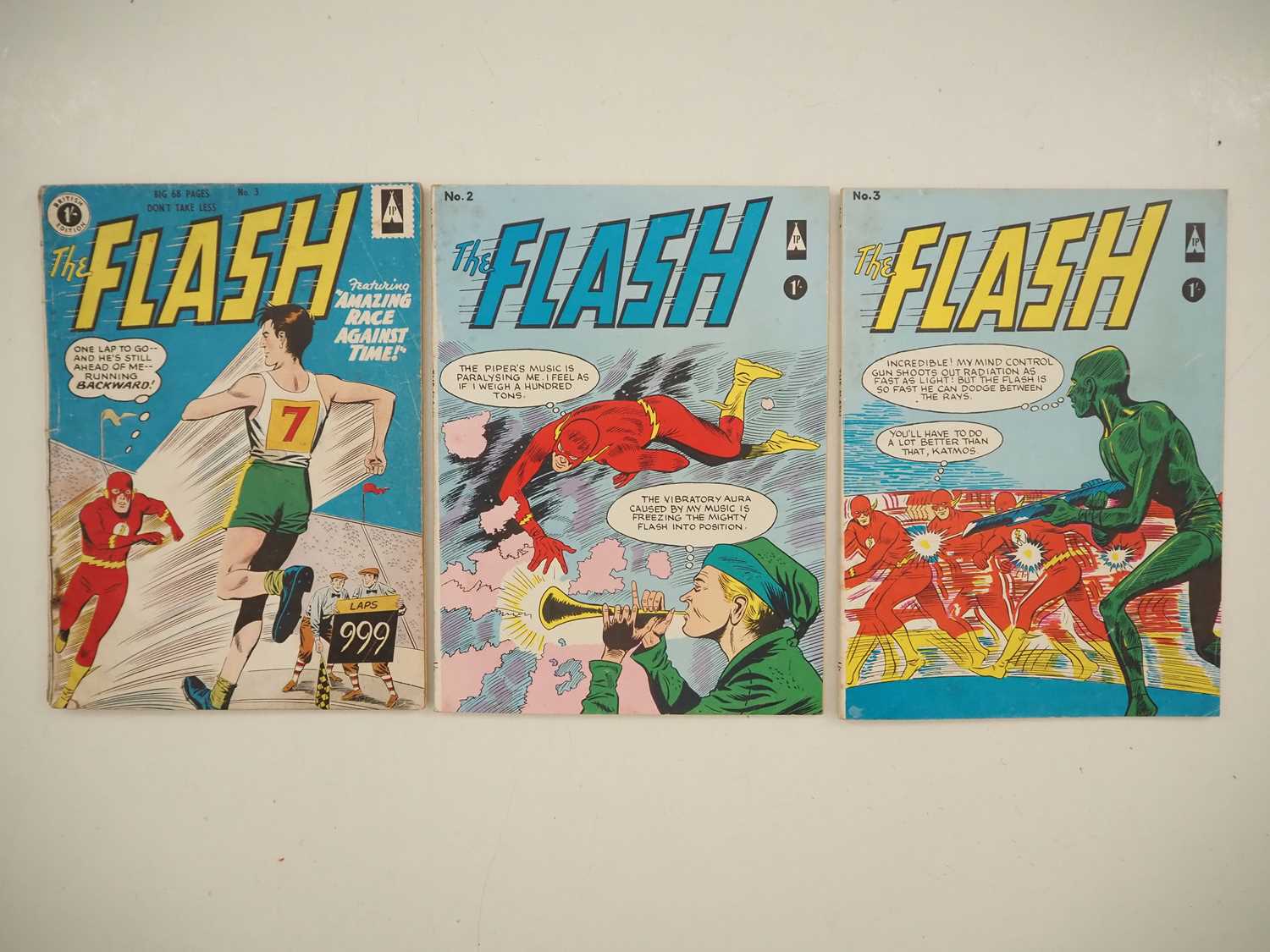 Lot 100 - FLASH (First Series) #3 + (Second Series) #2