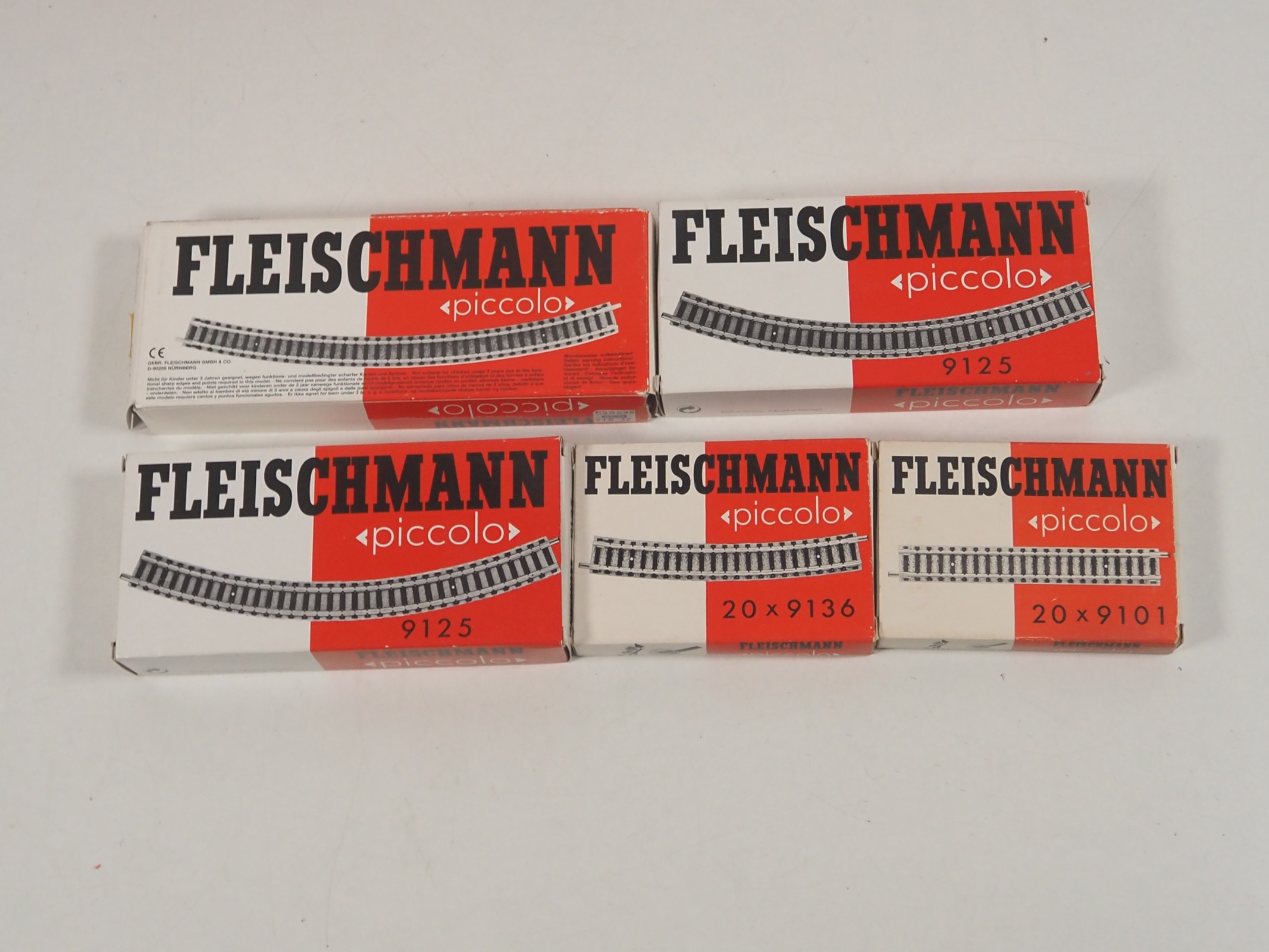 Lot 10 - FLEISCHMANN N gauge boxed Piccolo track, to