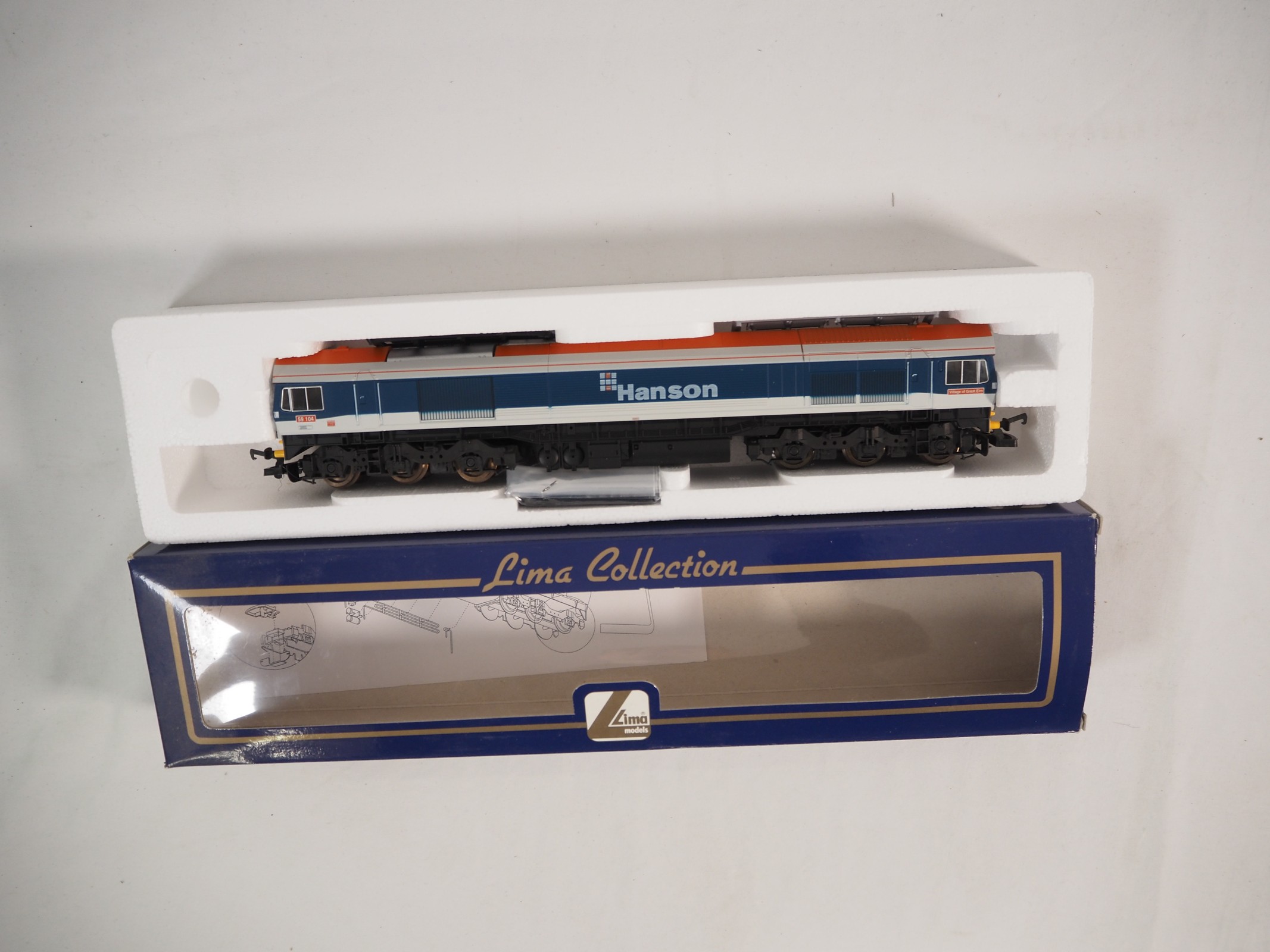 Lot 289 - LIMA OO gauge Class 59 diesel locomotives in